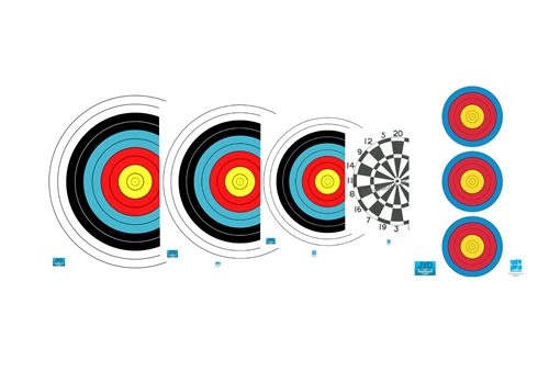 Assorted Target Faces Pack 1