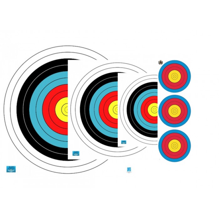 Assorted Target Faces Pack 2