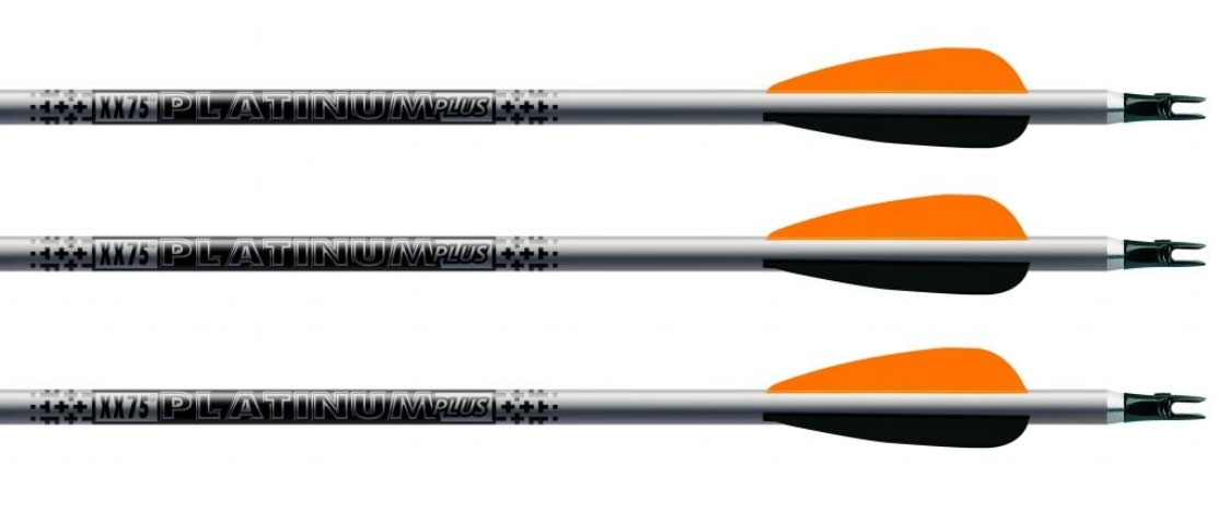 Easton Platinum XX75 Arrows with 1 Piece Points or Nibb Points