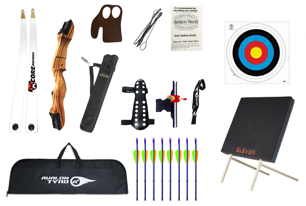 Archery Kit 1 Recurve - Junior 58" with Target Set